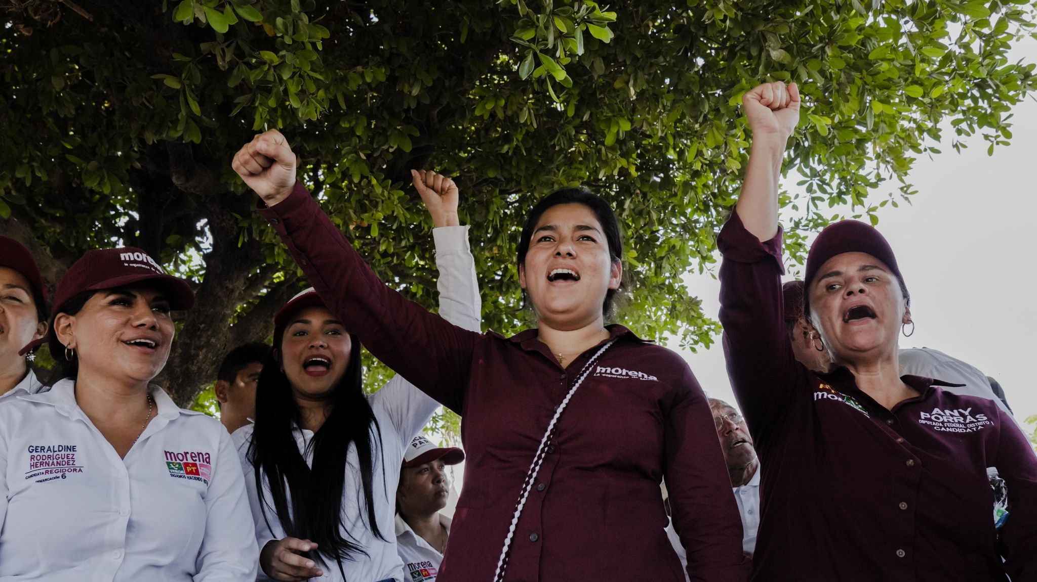 "Juntas y juntos vamos a hacer historia, sigan adelante hasta alcanzar ...